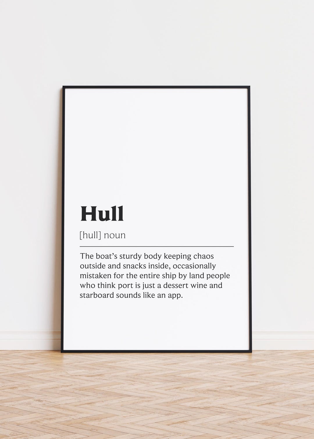 Hull Definition Poster – Humorous City Art Print - Etsy