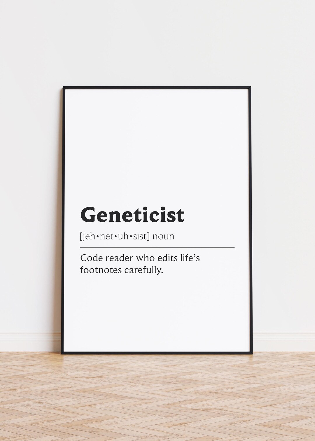 Geneticist Gift Poster - Geneticist Art - Geneticist Print - Geneticist ...