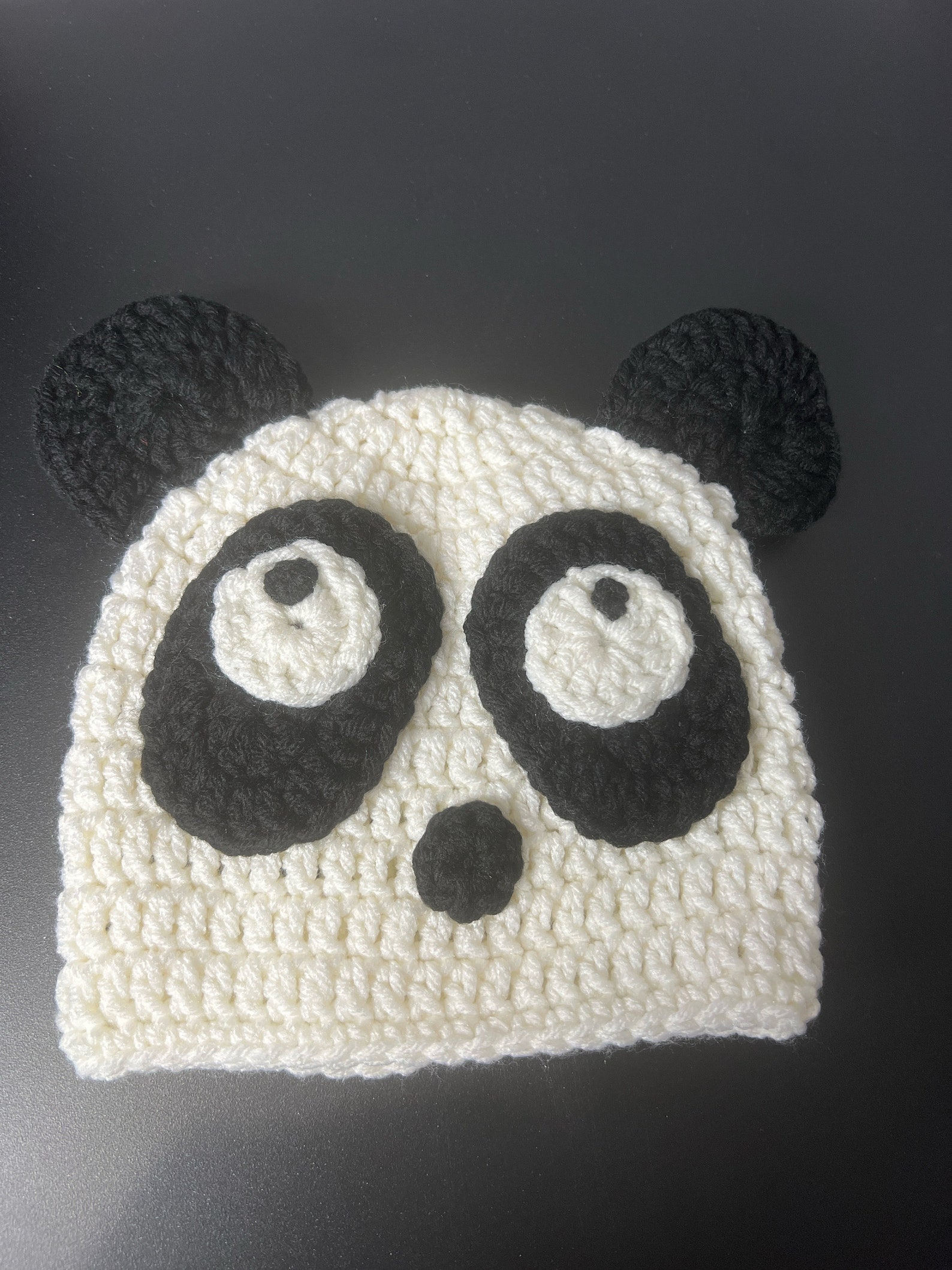 Crochet Panda Hat and Diaper Cover - Etsy