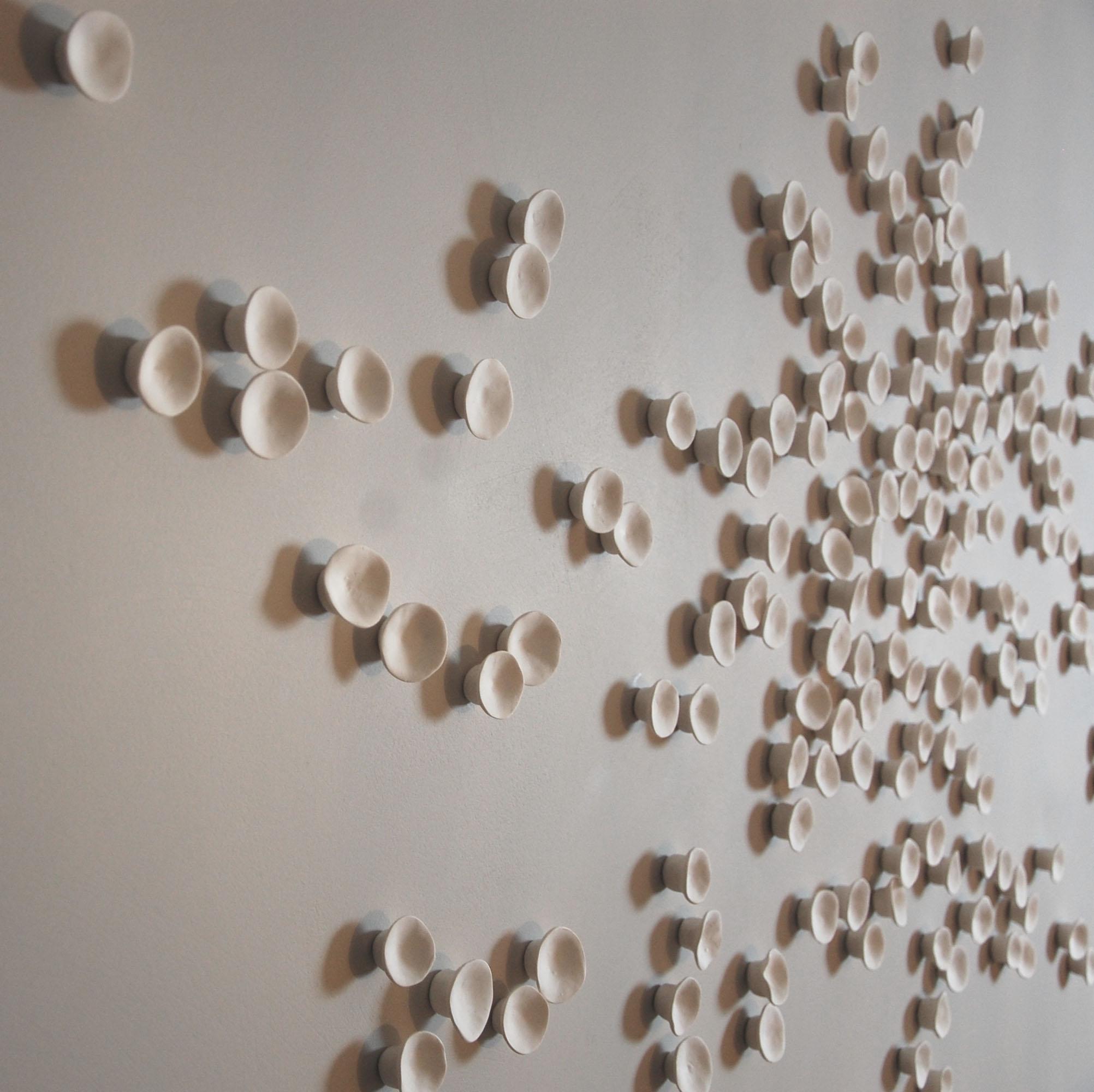Abstract Modern Organic Dimensional Decor Wall Art Sculpture ...