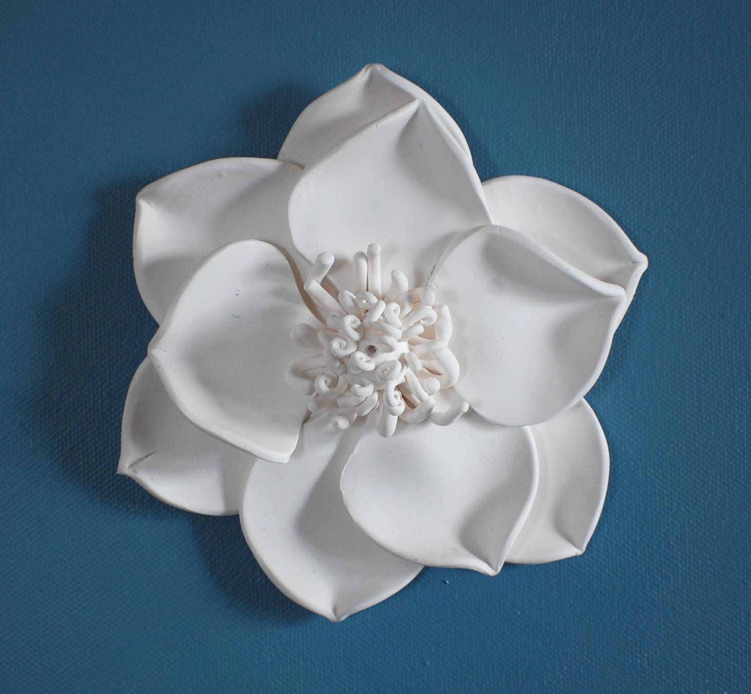 Flower Clay Sculpture