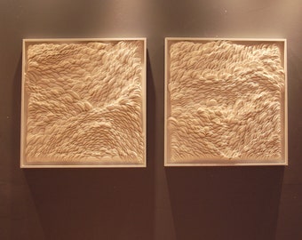 FARADAY. Organic Modern Wave Sculpture Decor Biomorphic Sculpture, Wave ...