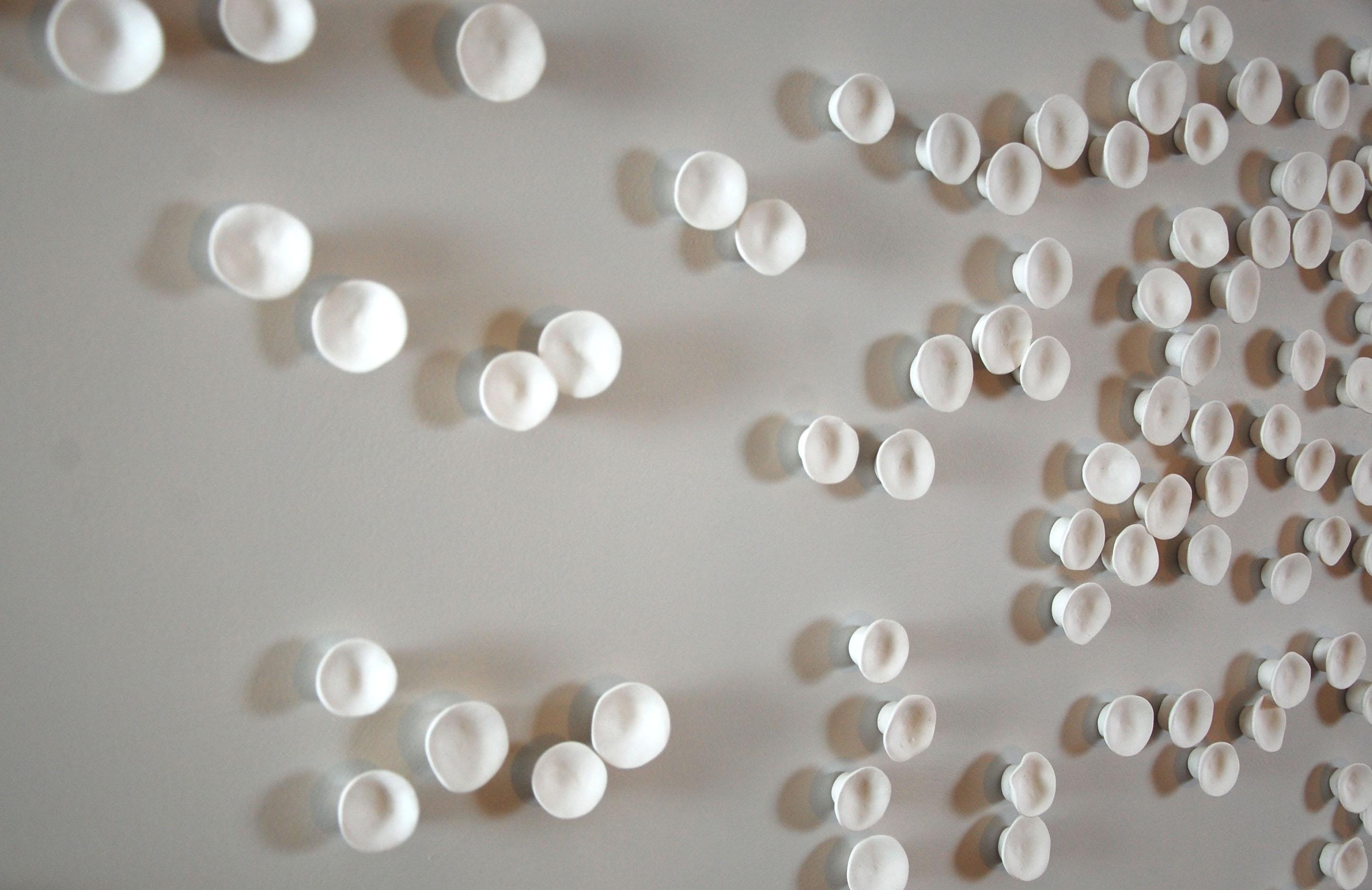 Abstract Modern Organic Dimensional Decor Wall Art Sculpture ...