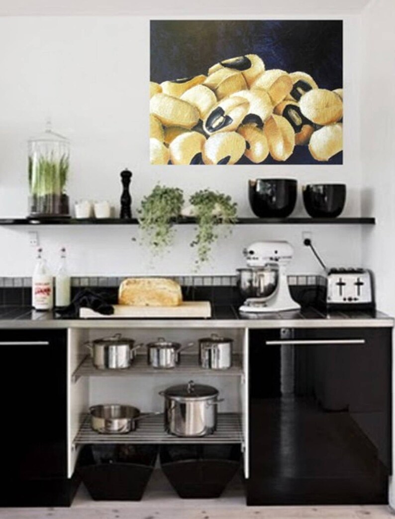 Abstract String Art Black & White Art Abstract Wall Art | Etsy