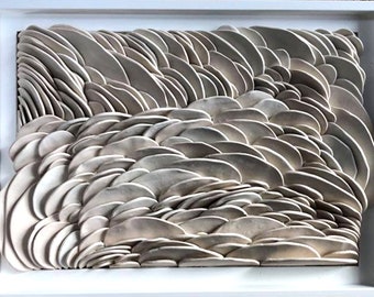 FARADAY. Organic Modern Wave Sculpture Decor Biomorphic Sculpture, Wave ...