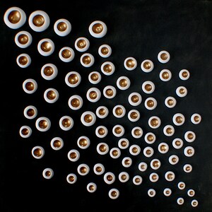 Pod Wall Sculptures Sample Set - Sculptural Modern Wall Installation ...