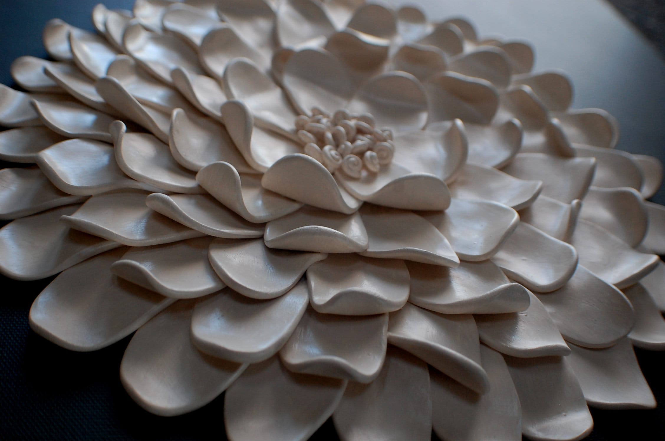 Clay Sculpture Flowers