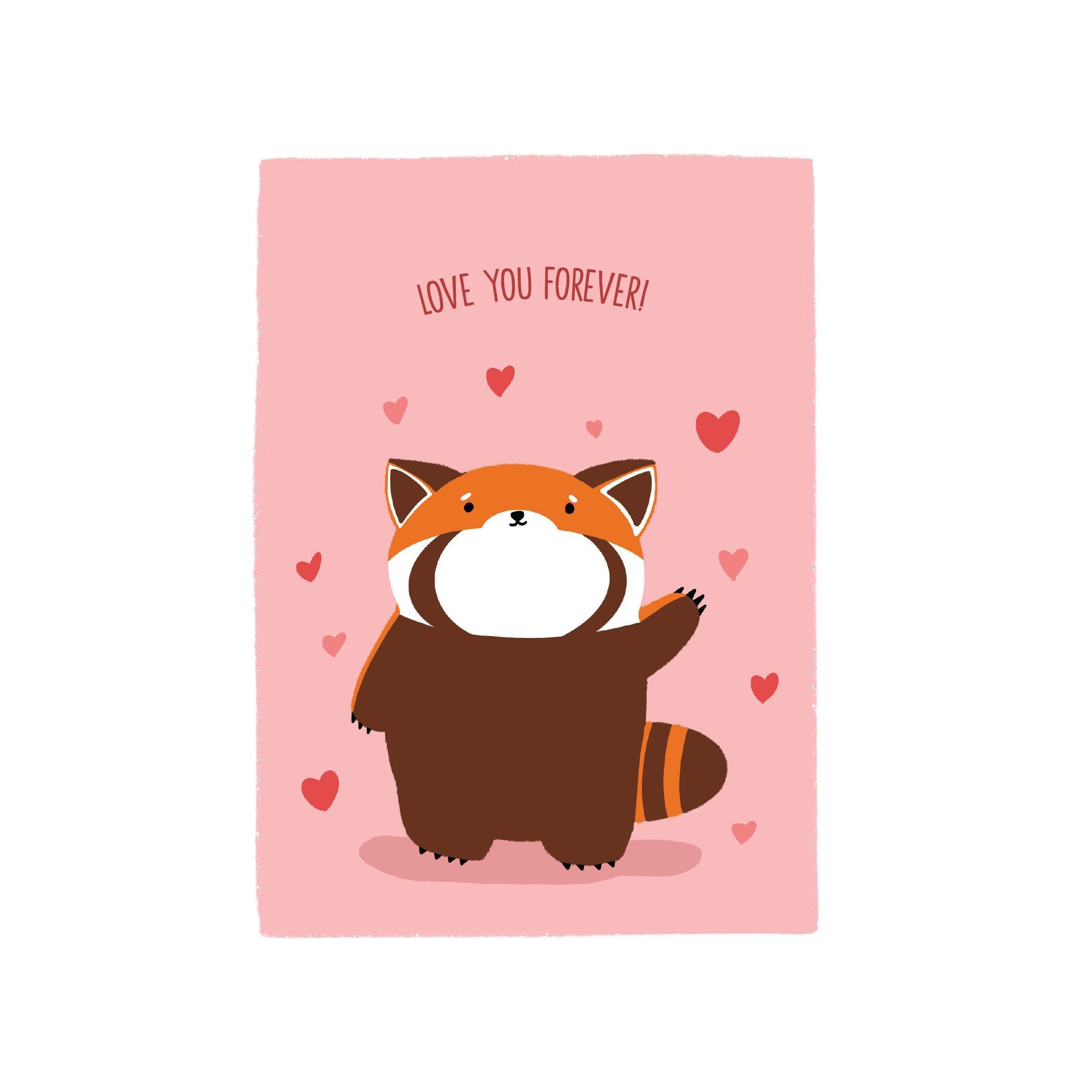 I Love You Red Panda