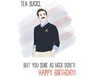 Ted Believe Birthday Greeting Card - Etsy