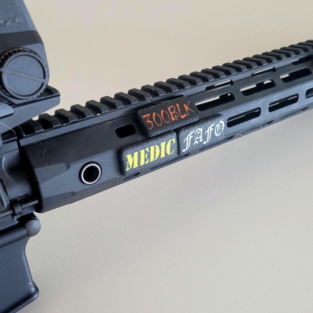 3x Custom M-LOK Rail Cover 1 Slot 1.57/40mm Push-fit High-quality ...