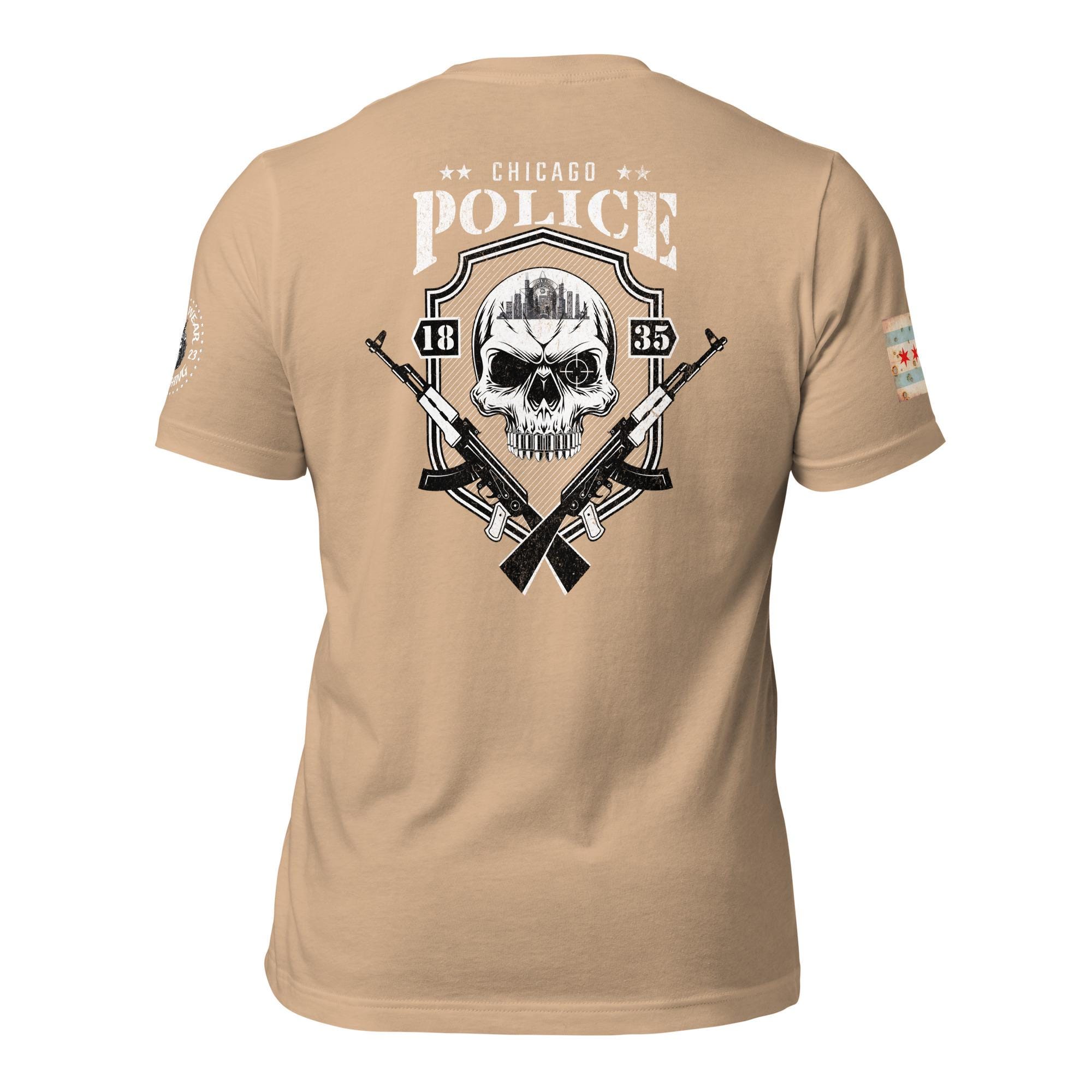 Chicago Police Tshirt for Men Clothing Gifts for Police Officers Shirts ...
