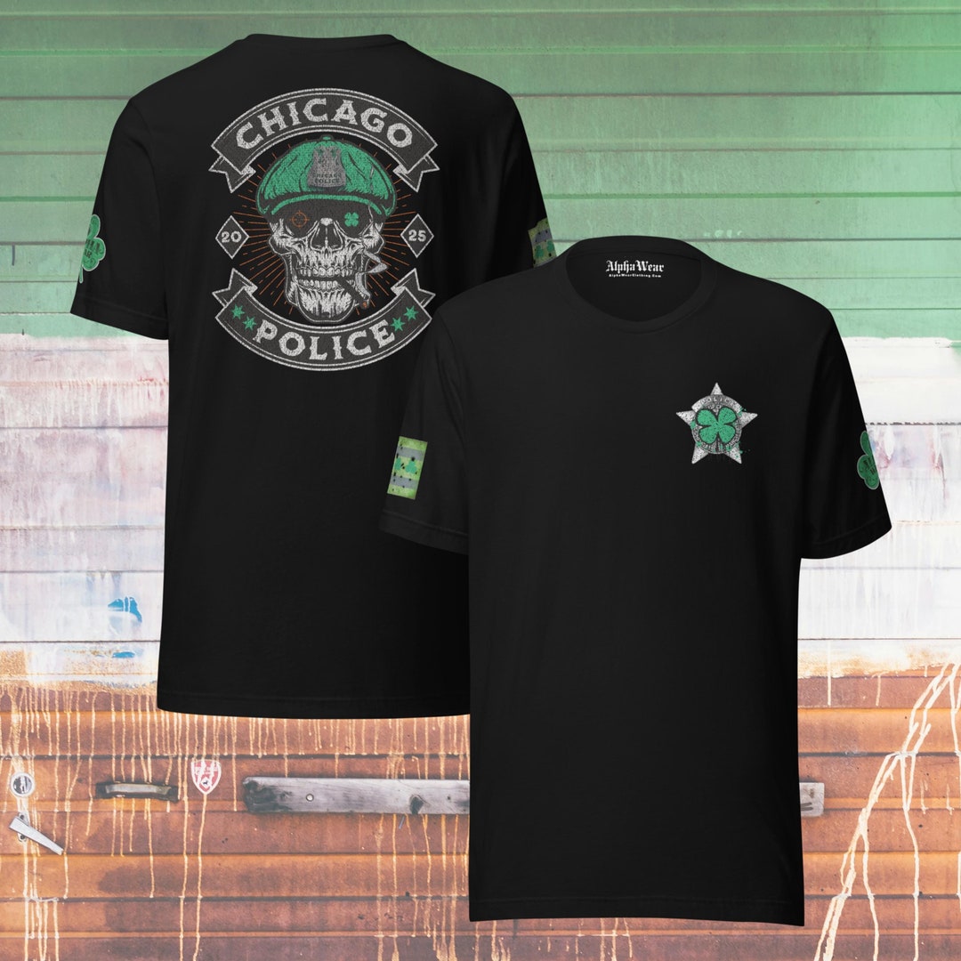 Chicago Police Tshirt St Patricks Day Shirt Design Trending Shirt for ...