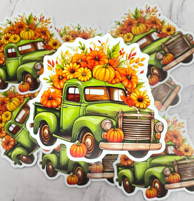 Truck Die Cut Decal Sticker - Etsy