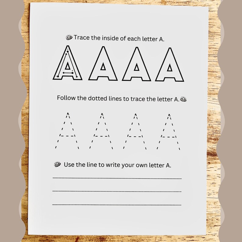 Tracing Letter Coloring Pages, Letter A Alphabet Activities, Teacher ...