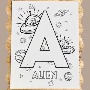 Tracing Letter Coloring Pages, Letter A Alphabet Activities, Teacher ...