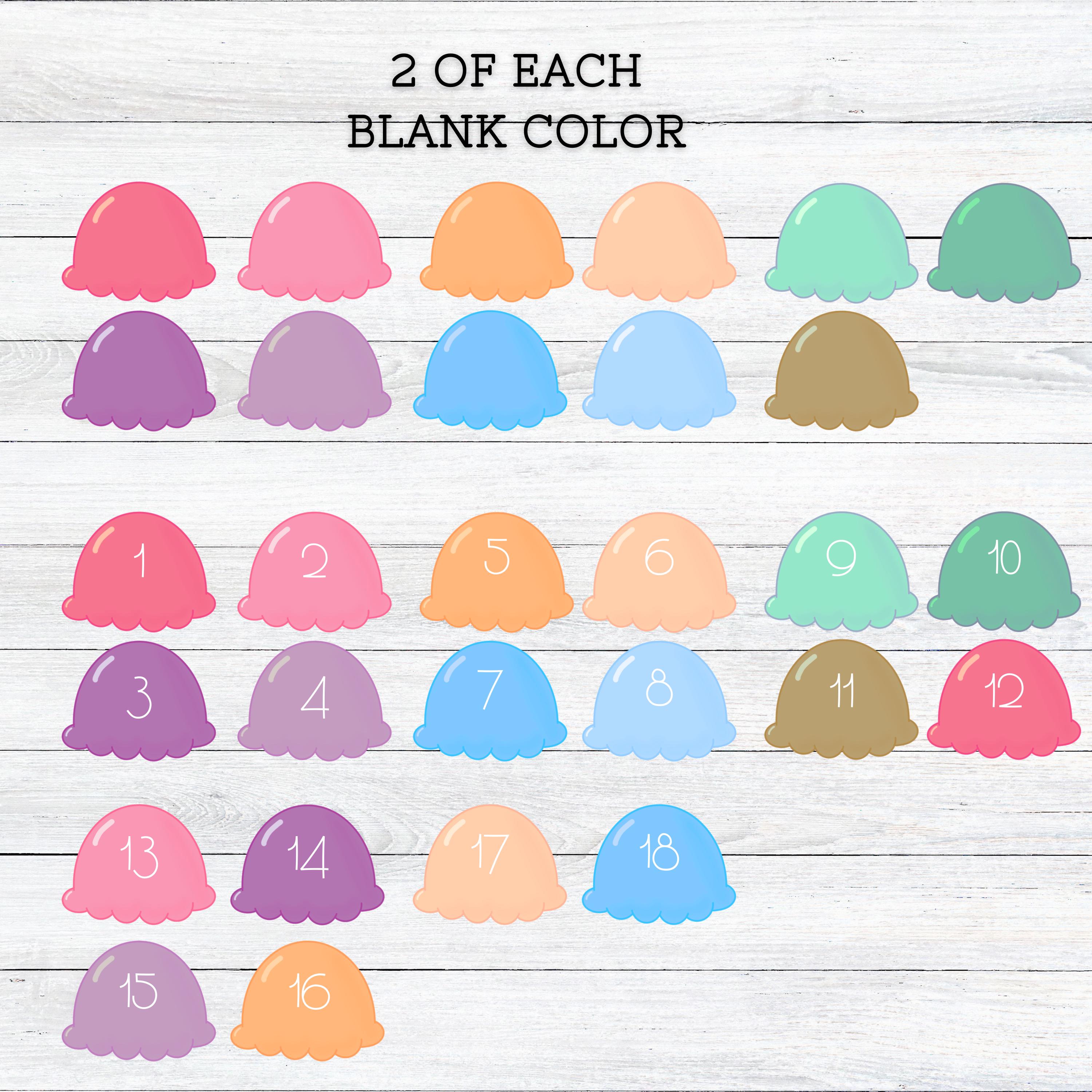 Math Ice Cream Game, Addition Preschool Kindergarten 1st Grade ...