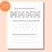 Halloween Letter M Coloring Page for Kids, Preschool Homeschool ABC ...