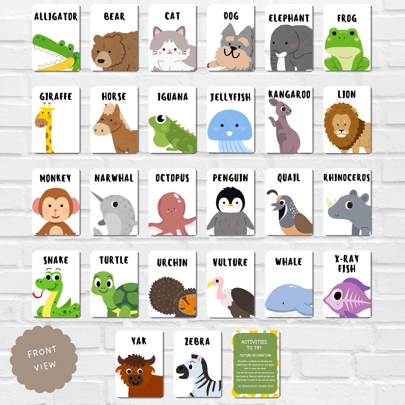 Alphabet Flash Cards Floral Phonics Activities Toddler Flashcards ...