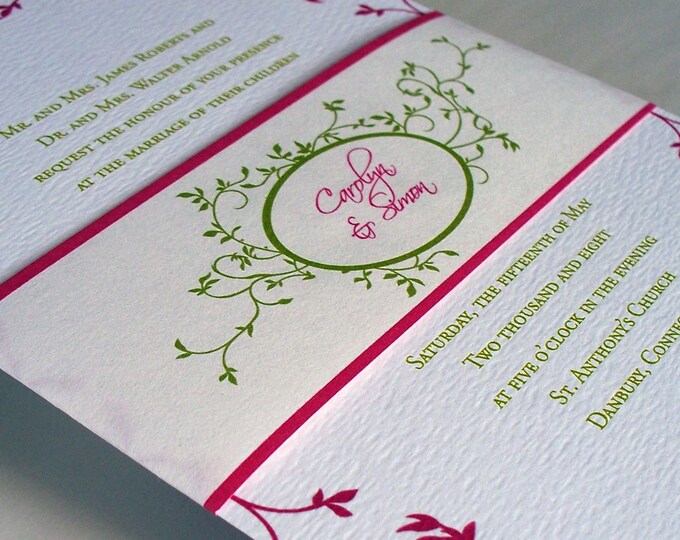 Secret Garden Wedding Invitation - Etsy