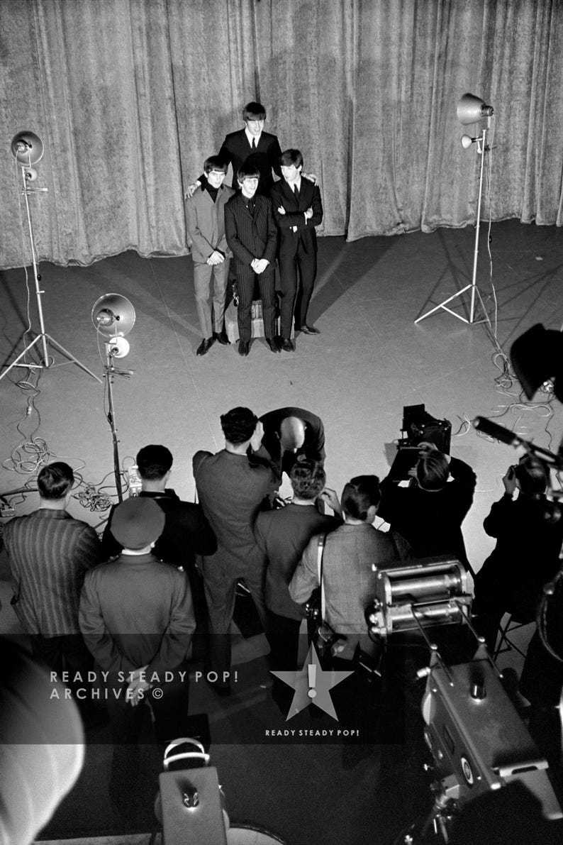 The Beatles • the Ed Sullivan Show • February 8, 1964 • No. 3 - Etsy