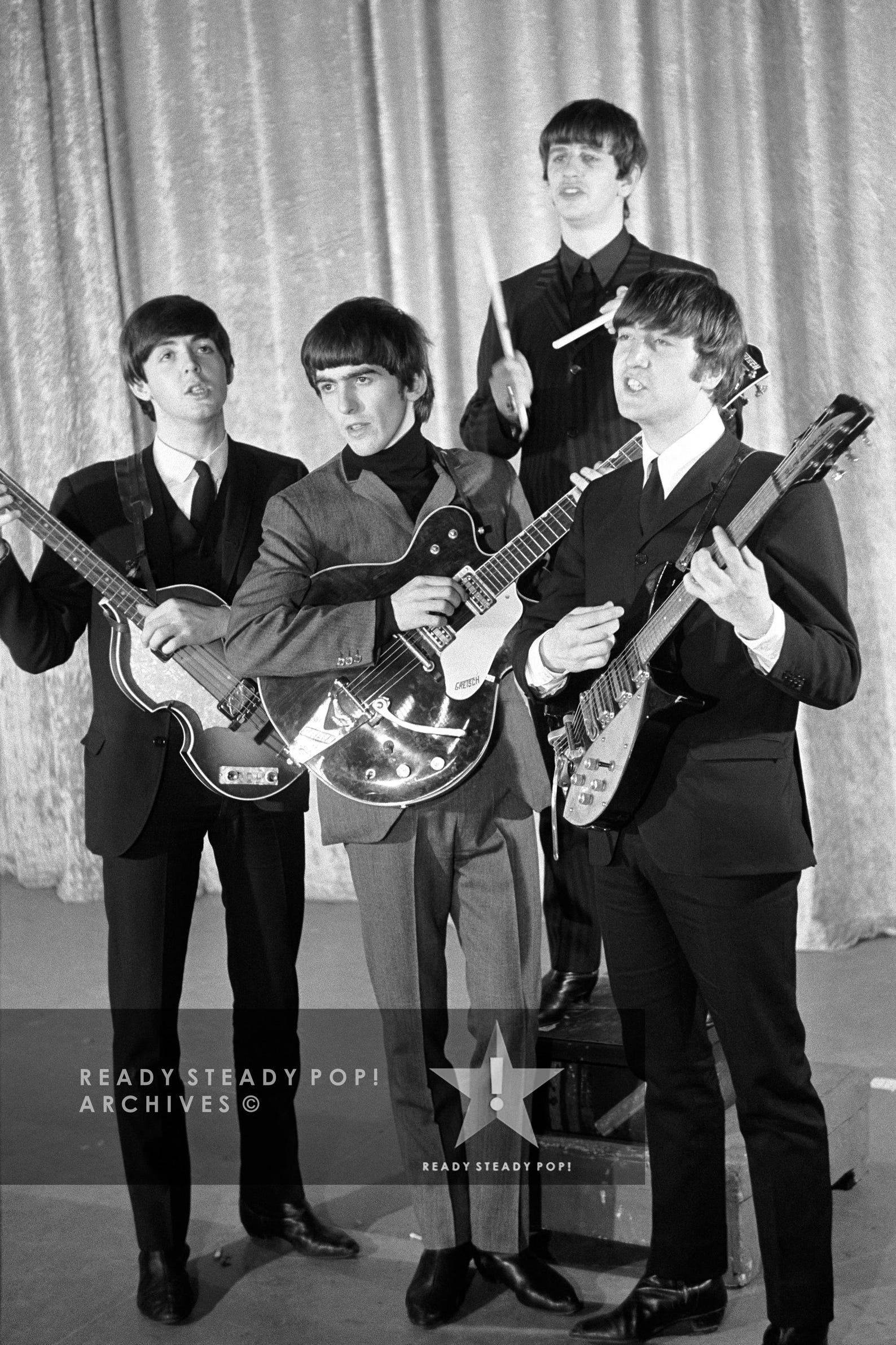 The Beatles • the Ed Sullivan Show • February 8, 1964 • No. 2 - Etsy