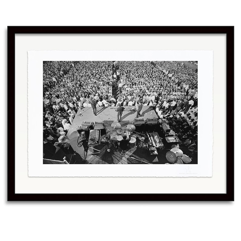 The Beatles International Amphitheater, Chicago, Il August 12, 1966 - Etsy