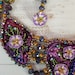 Evening Storm Shibori Necklace - Etsy