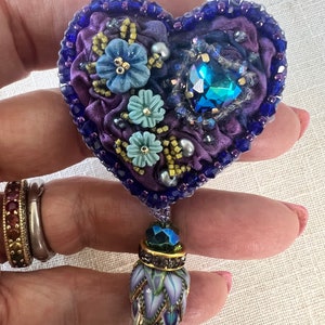 Concord Heart Brooch - Etsy
