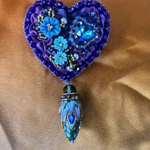 Concord Heart Brooch - Etsy