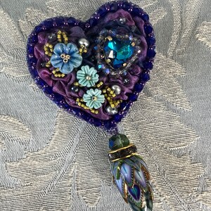 Concord Heart Brooch - Etsy