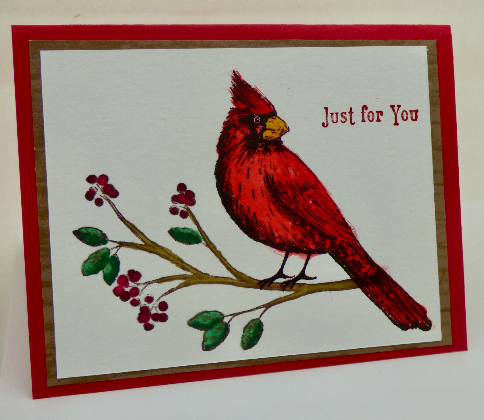 Personalized Cardinal Birthday Card, Happy Birthday Card for Special ...