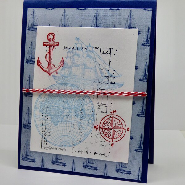 Nautical Card - Etsy