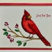Personalized Cardinal Birthday Card, Happy Birthday Card for Special ...