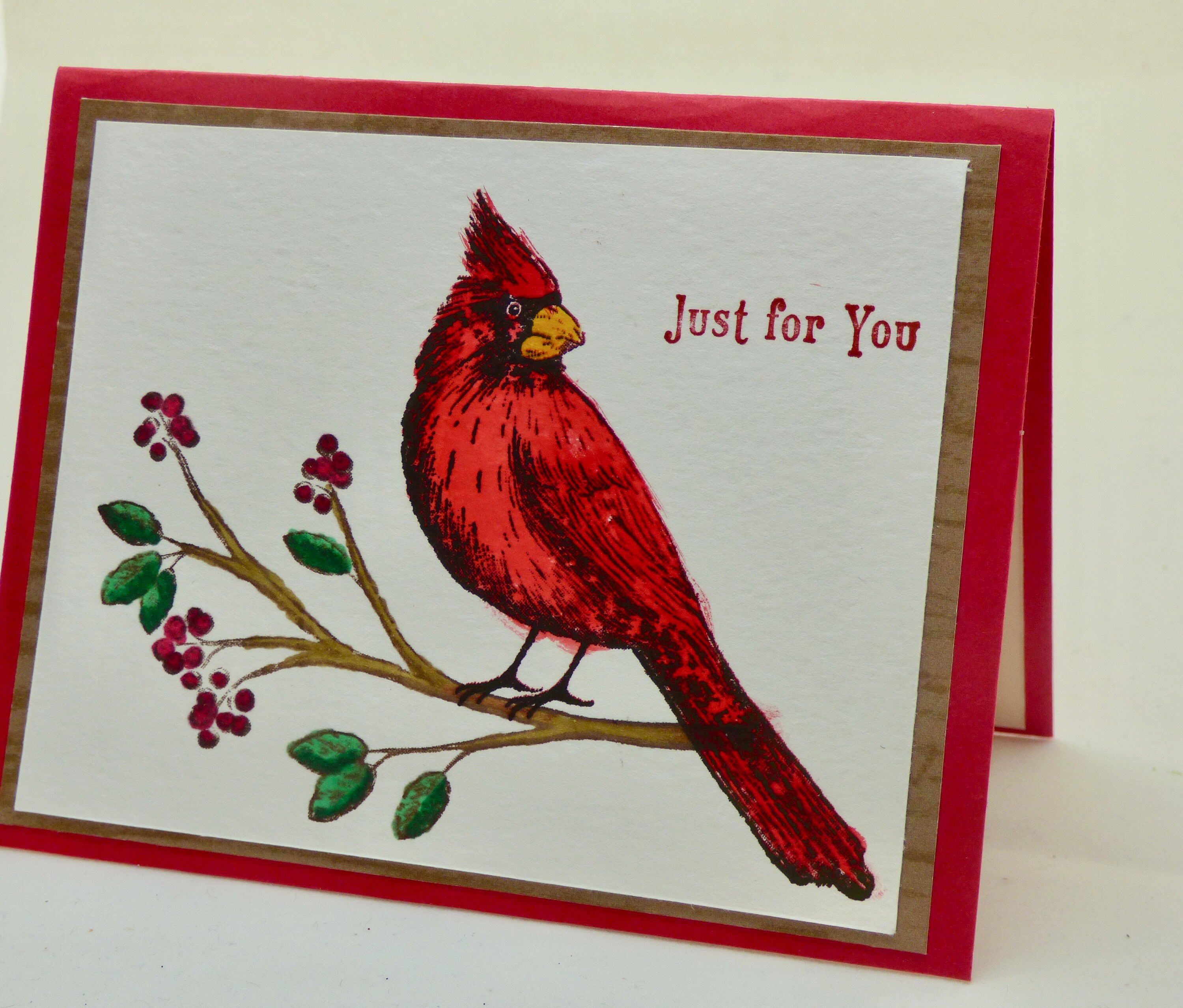 Personalized Cardinal Birthday Card, Happy Birthday Card for Special ...