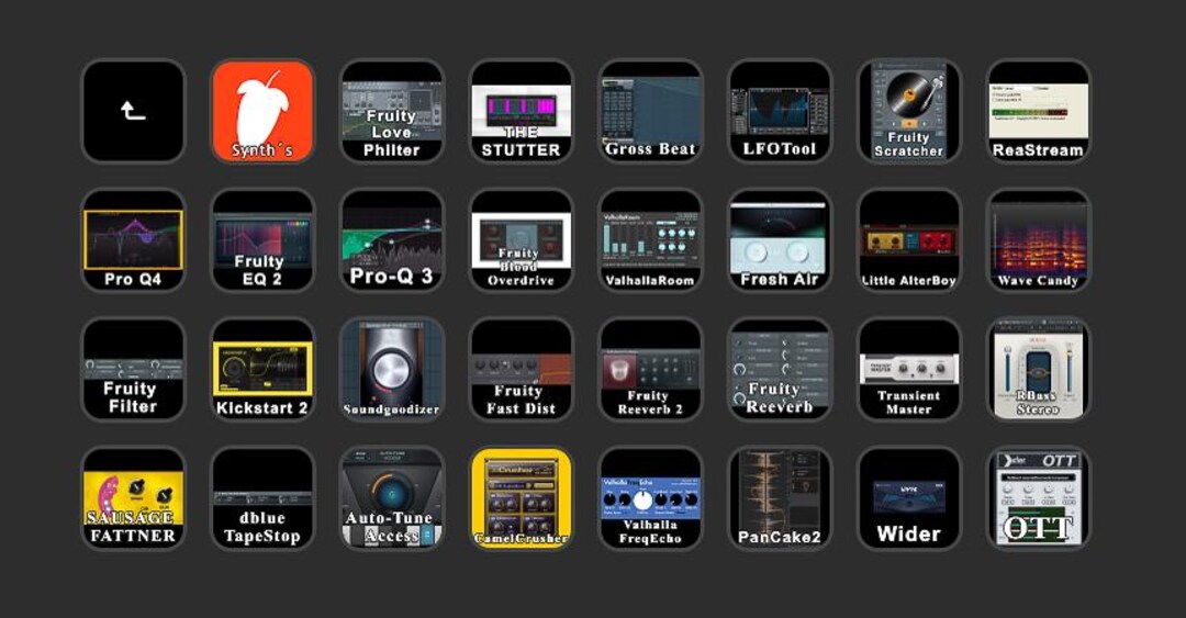 Stream Deck Fl-studio Presets - Etsy