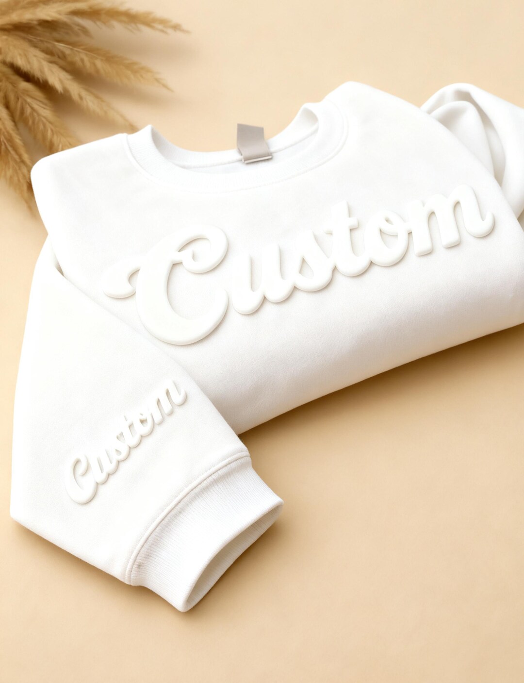 Custom Puff Print Team Name T-shirt, Personalized Puff Writing for ...