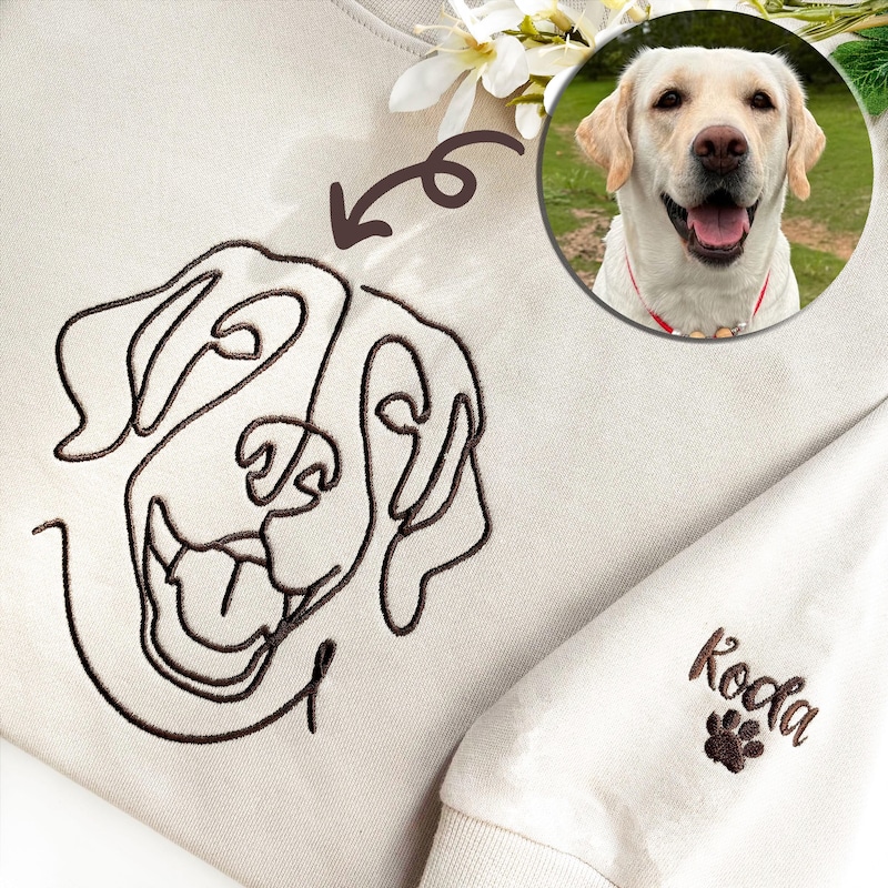 Felpa personalizzata col proprio cane - Etsy Italia