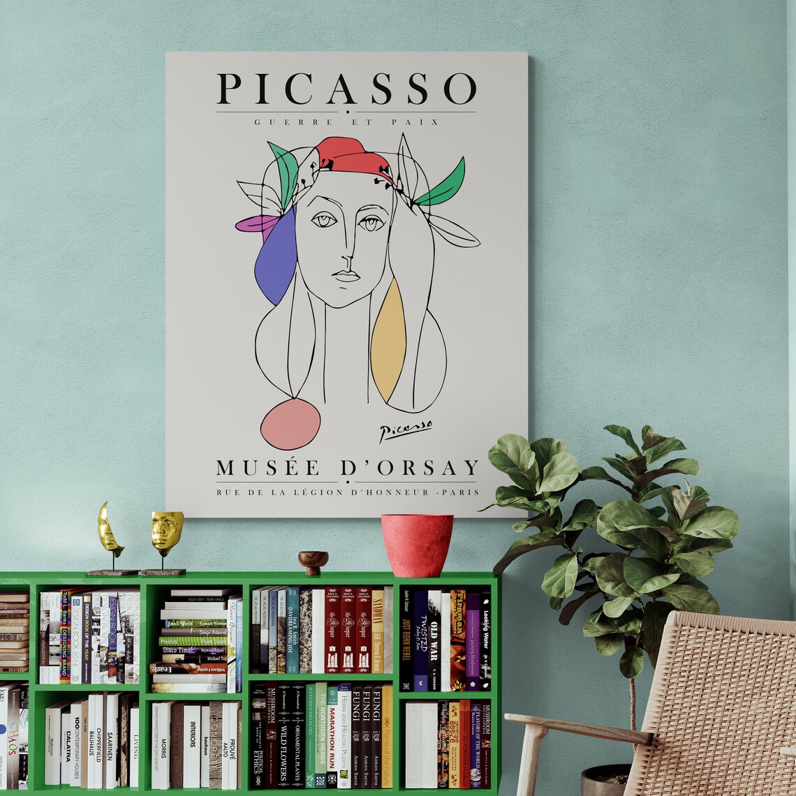 Picasso 3 Set of Poster, Picasso Painting, Picasso Drawing, Rolled ...