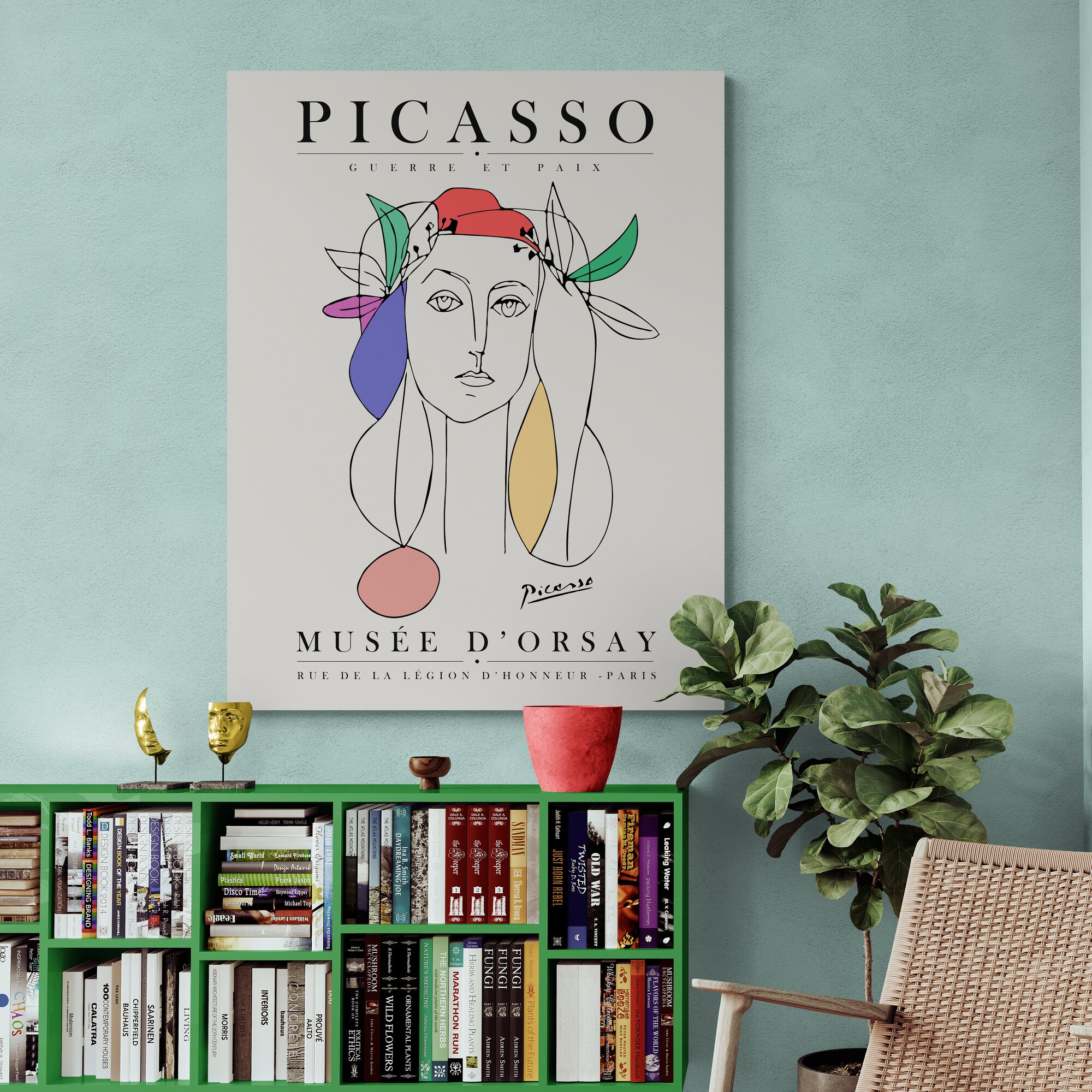 Picasso 3 Set of Poster, Picasso Painting, Picasso Drawing, Rolled ...