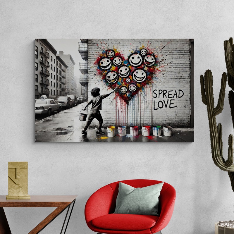 Graffiti Art Canvas - Etsy