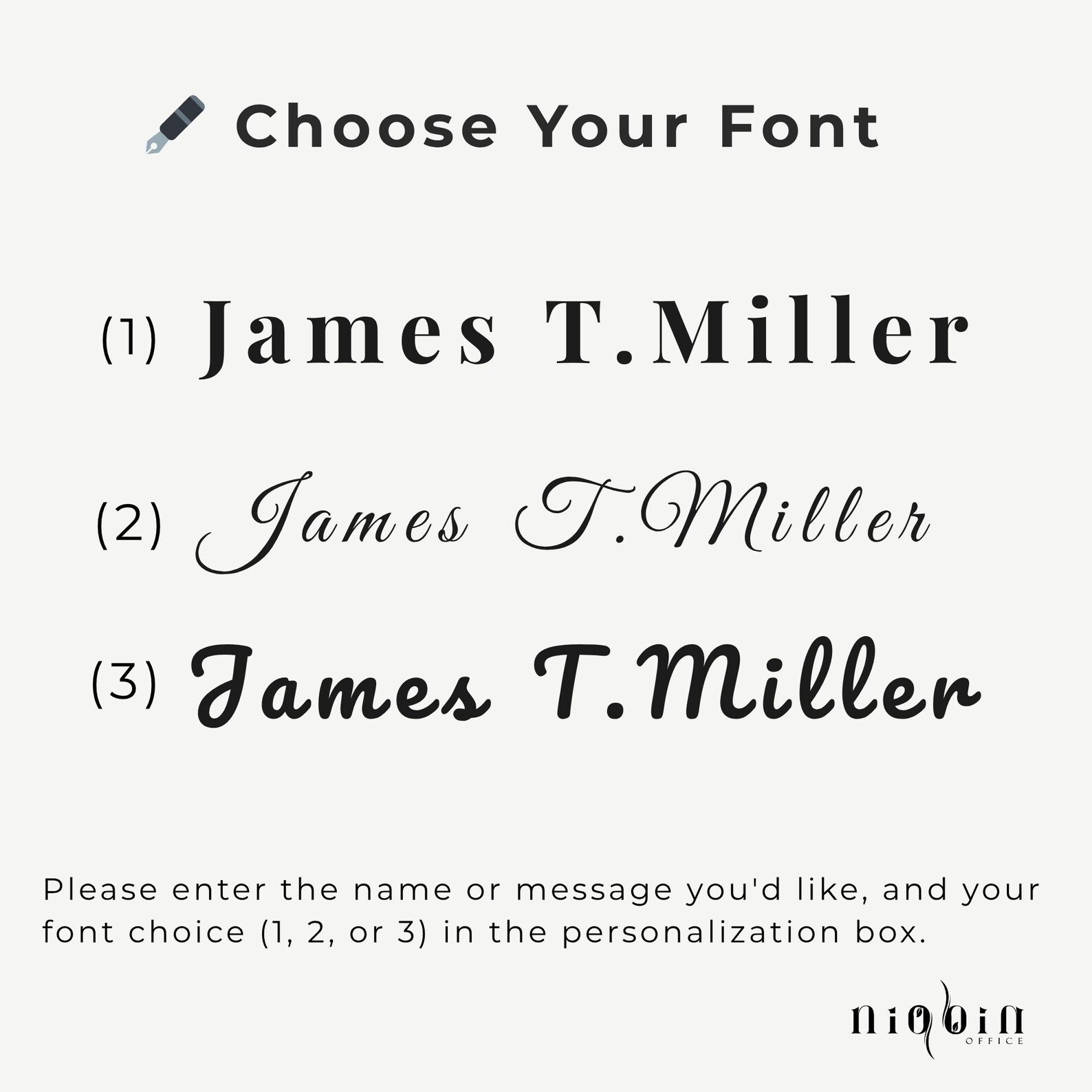 Personalized Desk Name Plate – Solid Walnut & Brass – Executive Office ...