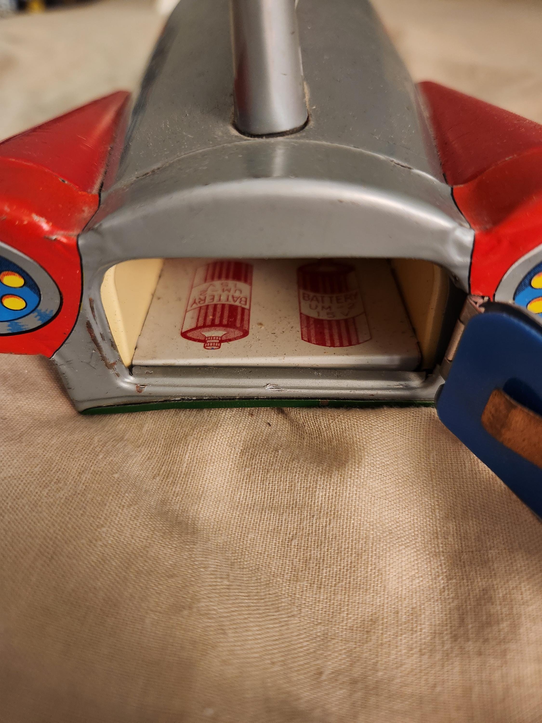 1960's Vintage Planet Explorer Spaceship Tin Toy - Working Condition ...