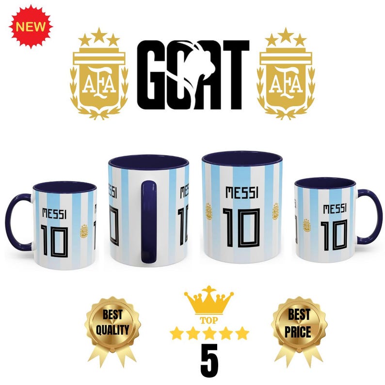 Messi Mug 2025 - Etsy