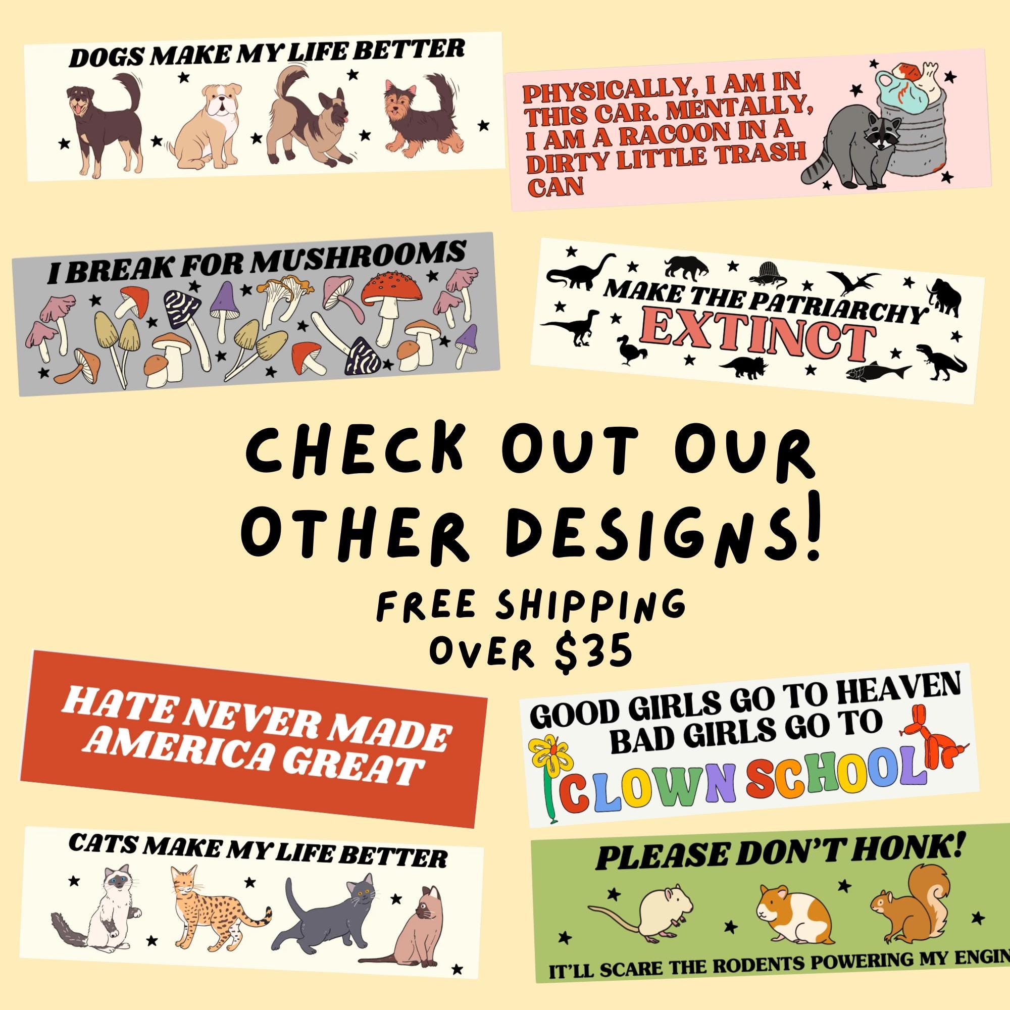 Stardew Valley Krobus Bumper Sticker | Stardew Krobus Roommate Funny ...