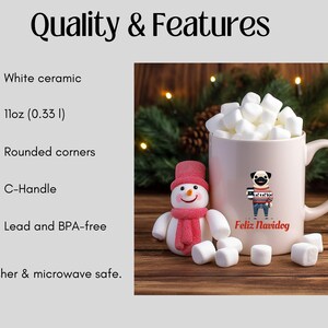 Custom Corgi Mug, Personalized Coffee Cupful, Christmas Mug Mugful ...