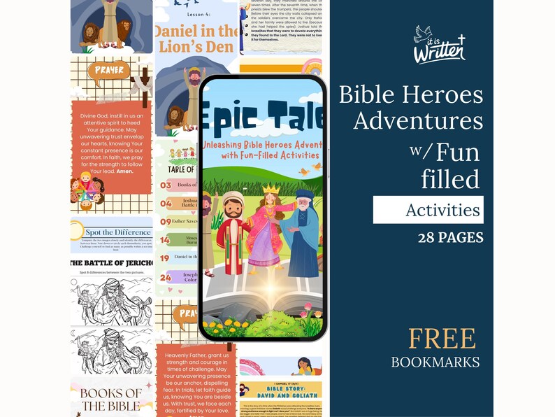 Sunday School Lessons Bible Heroes Adventures Fun Filled Activities ...