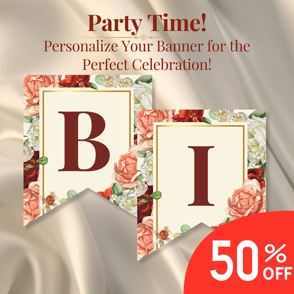 Cute Printable Banner, Birthday Party,shower Decoration,event Decor ...