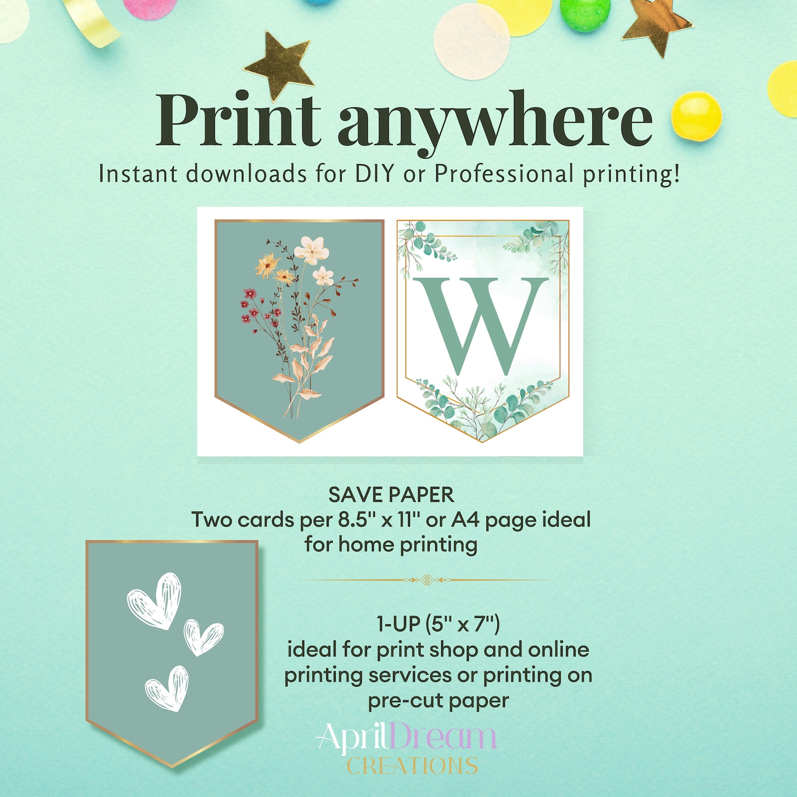 Welcome Home Banner, Welcome Home Sign, Greenery, Printable Banner ...