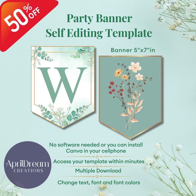 Editable Christian Welcome Banner Printable Scripture Verse Sign Canva ...