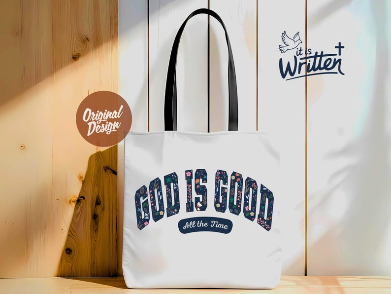 God is Good Christian Hat PNG: Floral Baseball Cap Sublimation Design ...